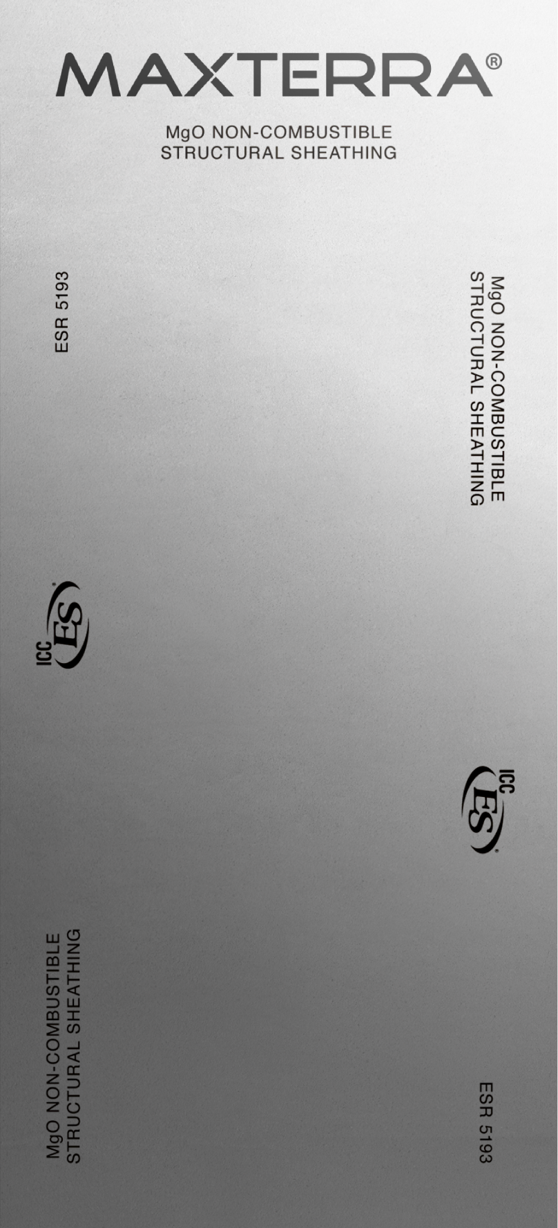 MAXTERRA® MgO Structural Wall Sheathing | Non-Combustible & Versatile